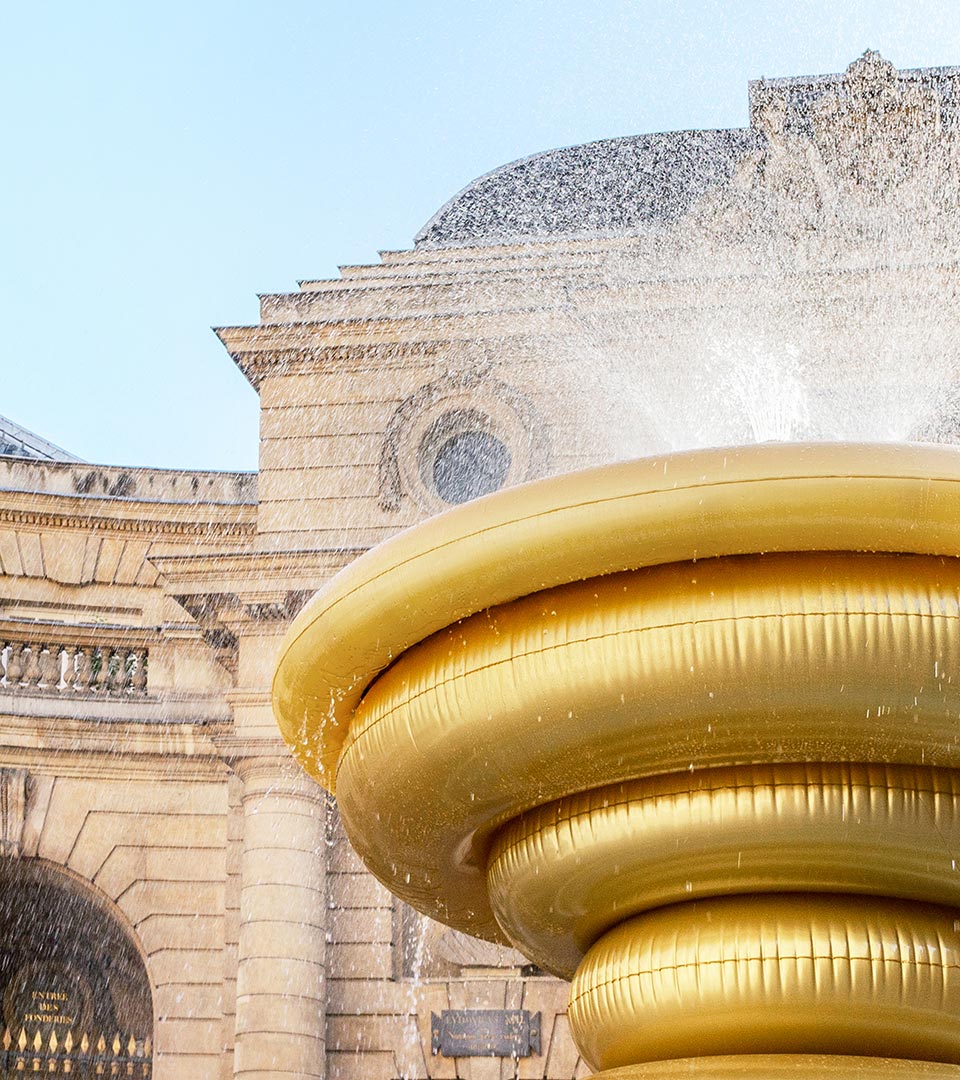 Fontaine Monnaie de Paris | Bina Baitel Studio