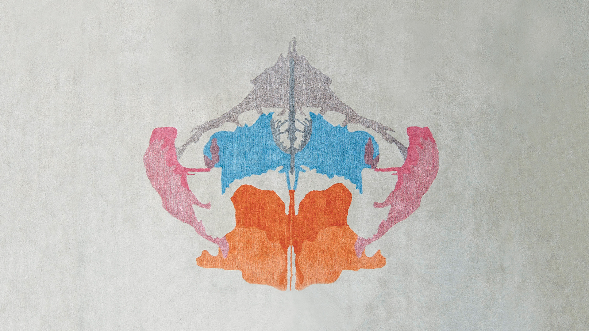 Rorschach, collectible design rug | Bina Baitel Studio